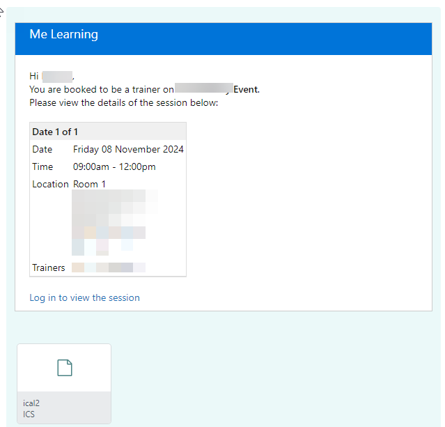 Booking learners onto an event – Form LMS Guide