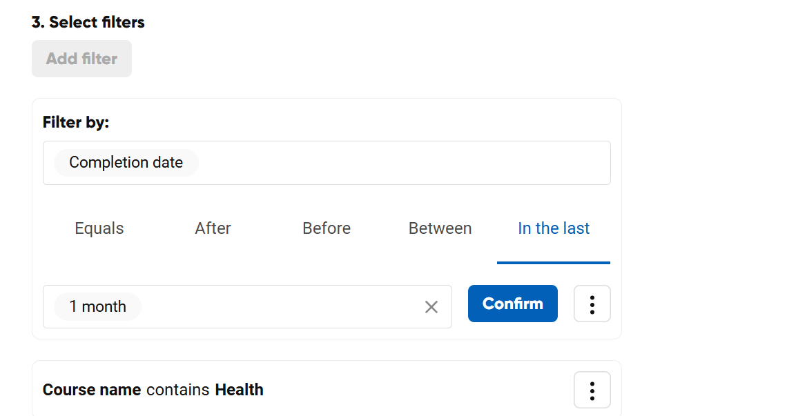 Creating a Module completion report – Form LMS Guide