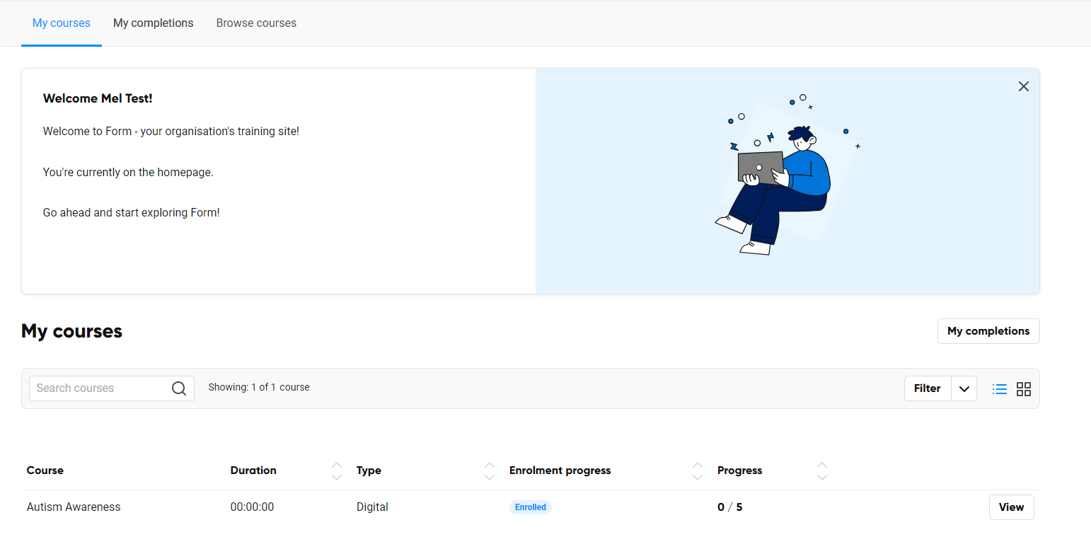 How to Navigate Form LMS as a Learner – Form LMS Guide